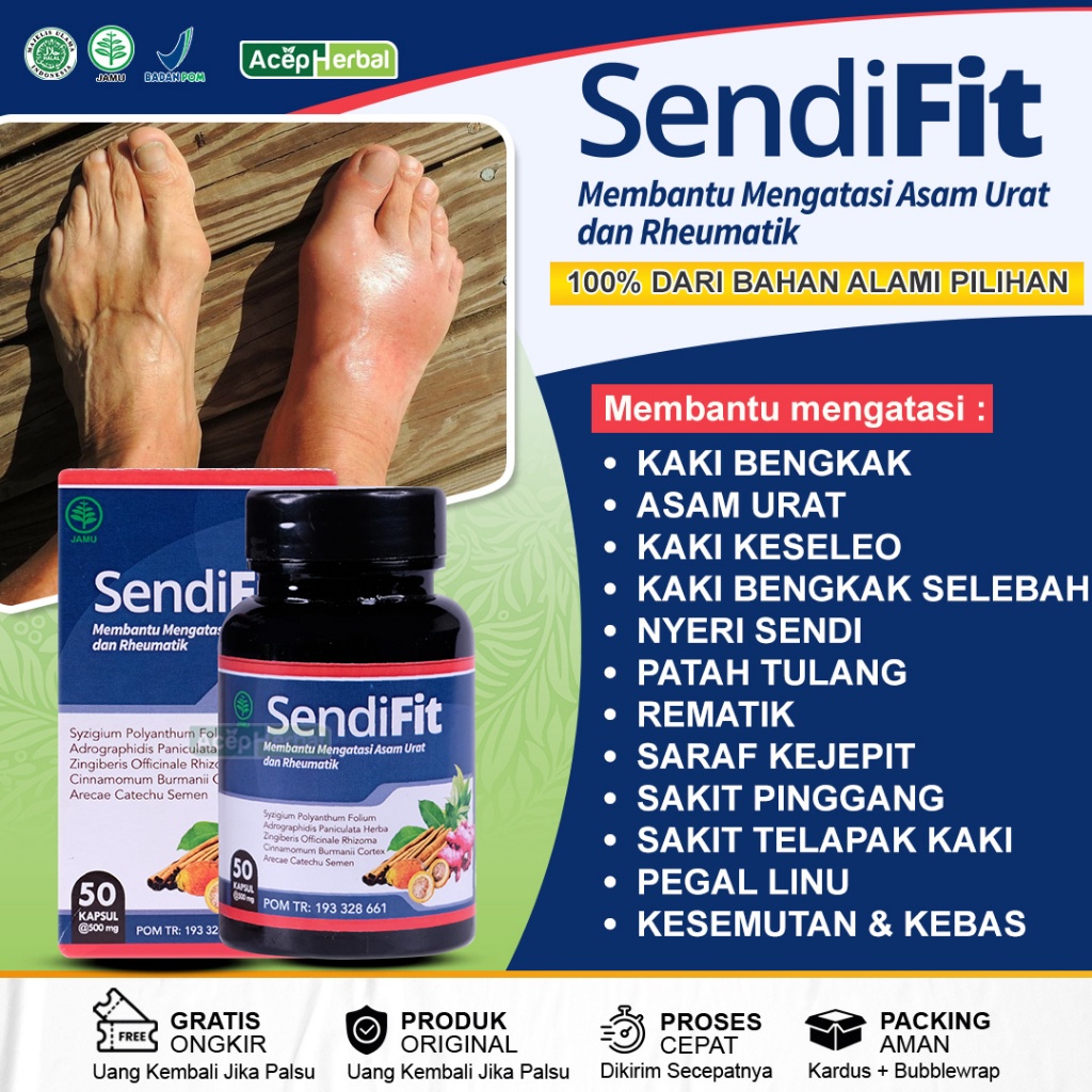 Jual Obat Kaki Bengkak Keseleo Sakit Kaki dan Lutut Asam Urat Sakit ...