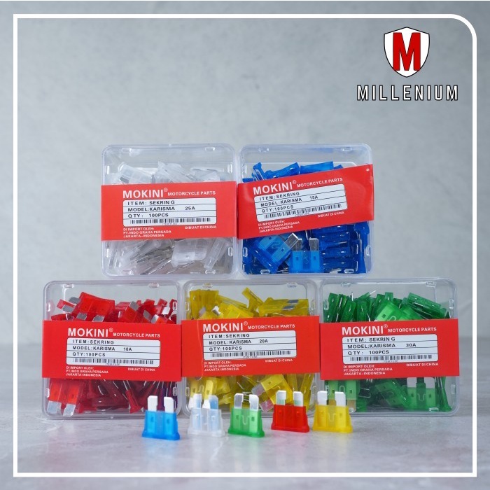 Jual Sekring Fuse DX Tancap BESAR Micro / Sikring BESAR Untuk Mobil ...