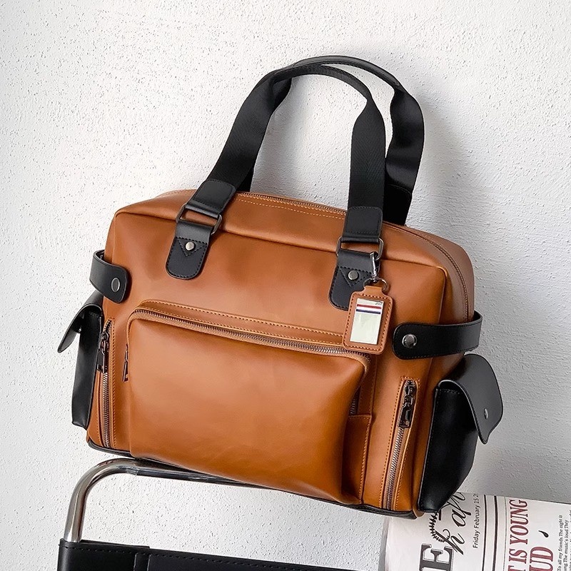 Jual LEATHER CONCEPT Tas Gym Pria Tas Kulit Pria Tas Selempang Kulit ...