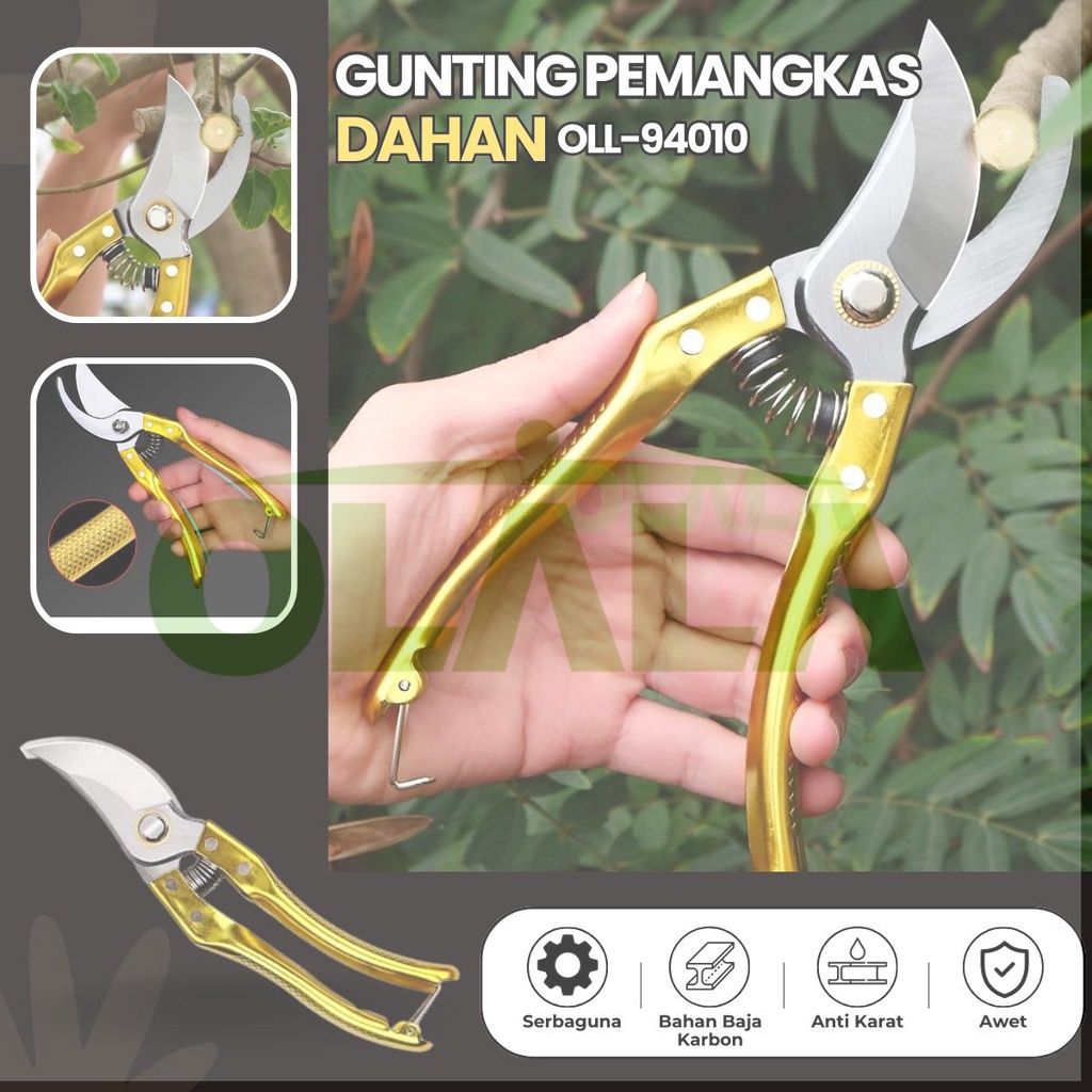 Jual 【COD】Gunting Dahan Stek Ranting Stainless Steel Alat Pemotong ...