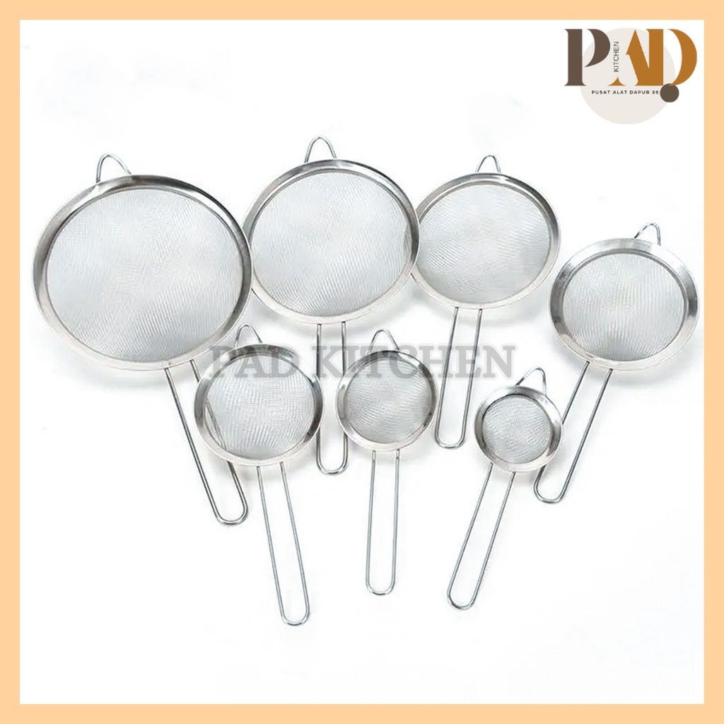 Jual SARINGAN SERBAGUNA SARINGAN STAINLESS TEH TEPUNG SARINGAN TEPUNG ...