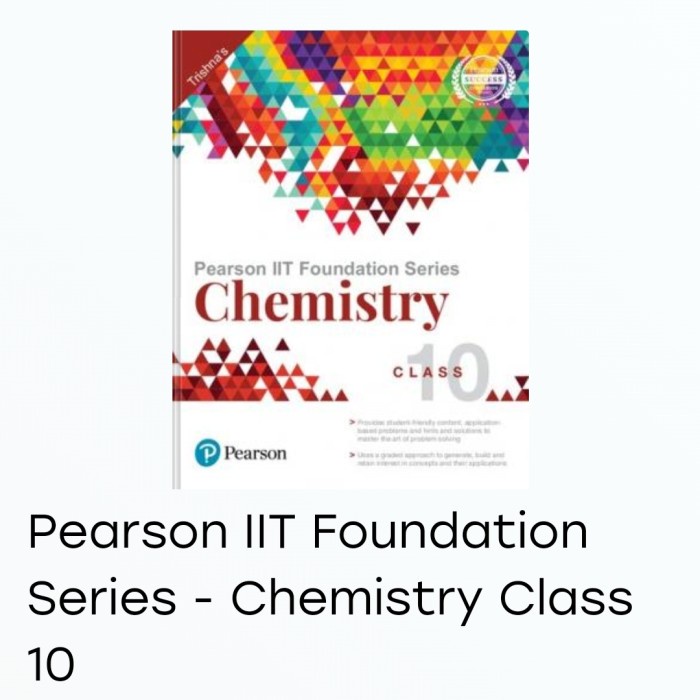Jual Pearson IIT Foundation Series - Chemistry Class 10 -Trishna ...