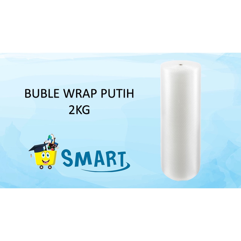Jual BUBLE WRAP PUTIH 2KG | Shopee Indonesia