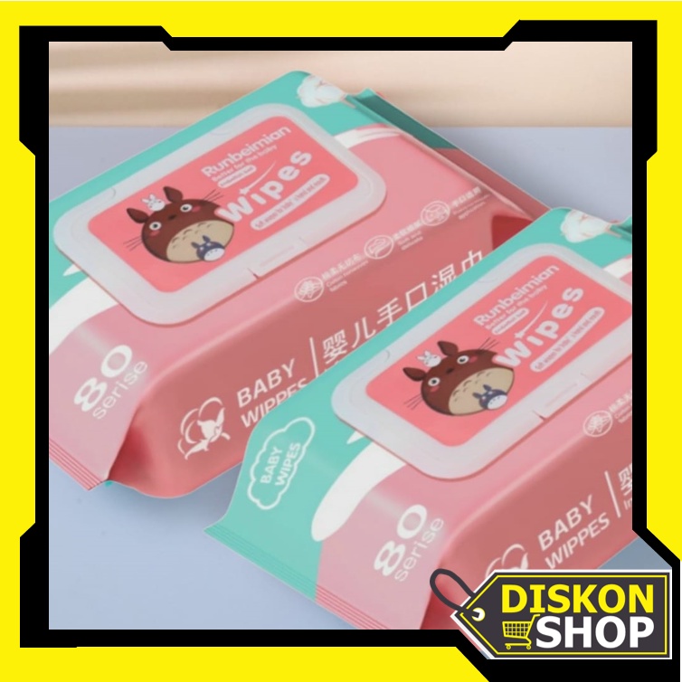 Jual Diskon Shop - 6039 Tisu Basah Bayi / Tisu Non Alkohol / Tisu Tanpa ...