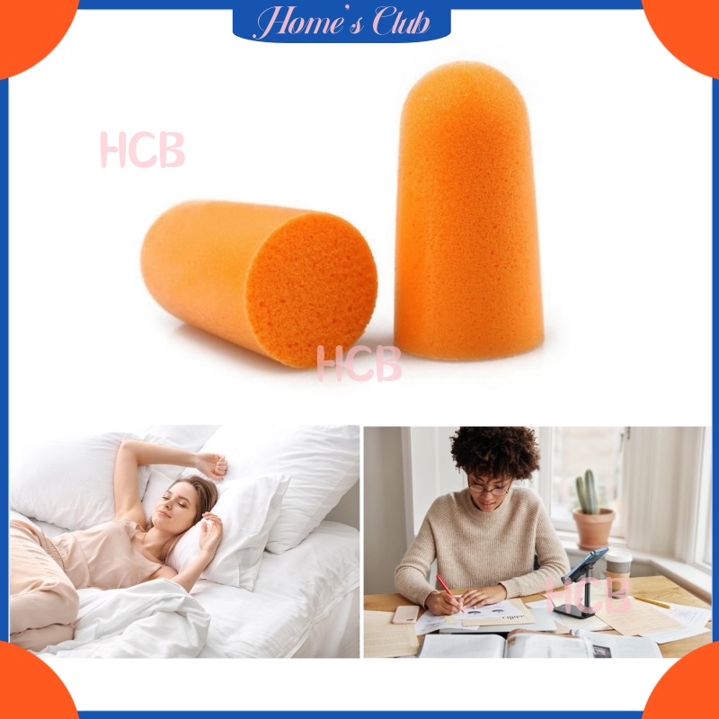 Jual HCB 12 pasang Penutup Telinga / Busa Earplugs / Penyumbat Telinga ...