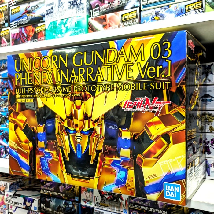 Jual PG Perfect Grade Unicorn Gundam 03 Phenex Narrative Ver | Shopee ...
