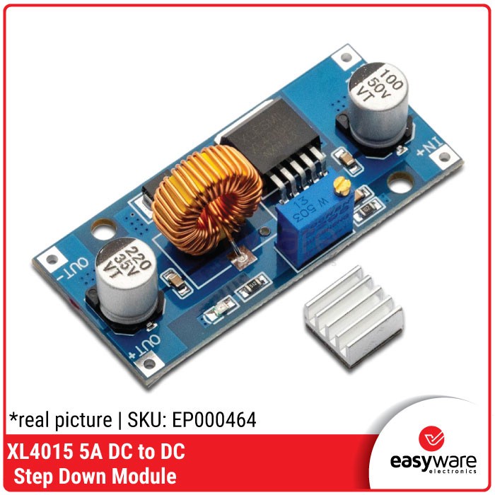 Jual XL4015 DC-DC Step Down 5A Adjustable Module Buck Converter CO27 | Shopee Indonesia