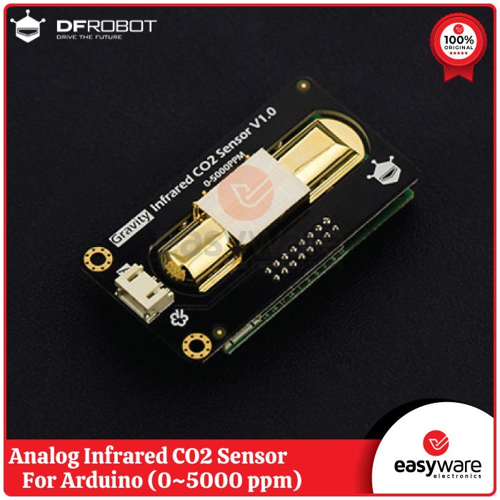 Jual DFRobot Analog Infrared CO2 Sensor For Arduino 0-5000 ppm CO27 ...