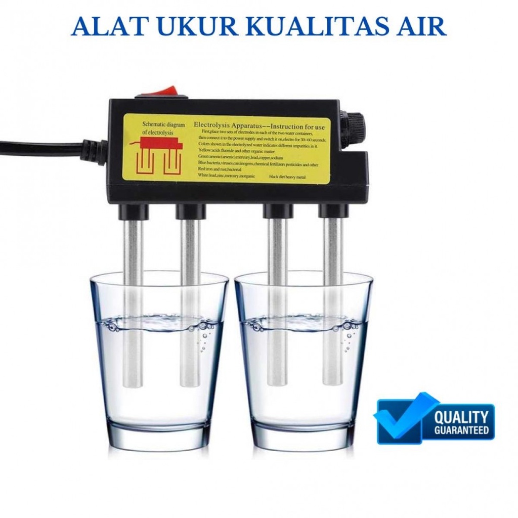 Jual Alat Ukur Kualitas Air Water Quality Tester TDS Electrolyzer ...