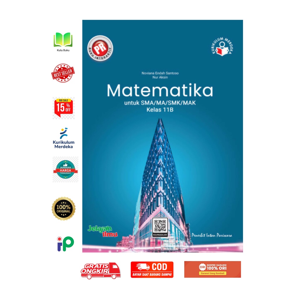 Jual Buku PR/LKS interaktif MATEMATIKA WAJIBSMA Kelas 11 Semester 2 Kurikulum Merdeka Tahun 2024 ...