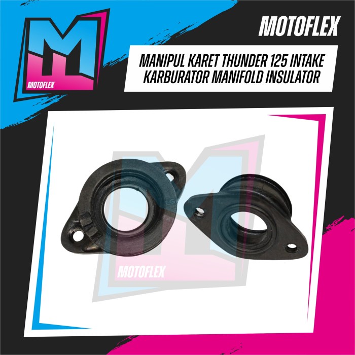 Jual Manipul Karet Thunder 125 Intake Karburator Manifold Insulator | Shopee Indonesia