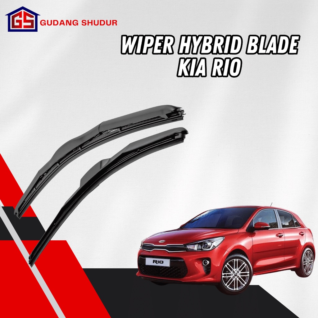 Jual 1 Set Wiper Mobil Hybrid Mobil Kia Rio | Shopee Indonesia
