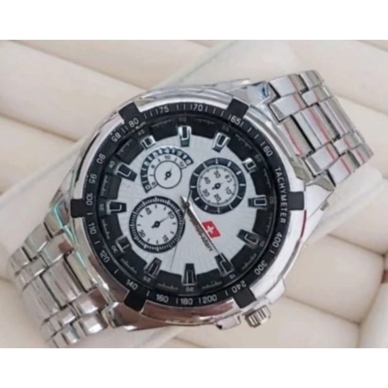 Jual Jam Tangan Pria Terlaris/ Jam Tangan Cowok Stainless Steel/ Jam ...