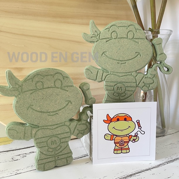 Jual DIY Wood Character Painting Mewarnai Melukis Kayu Karakter Ninja ...