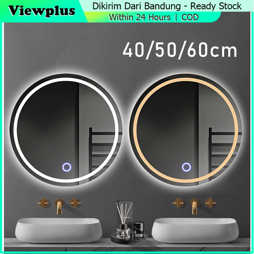 Jual Cermin Led Touch Screen Dinding Kama Mandi / Wastafel Aesthetic ...