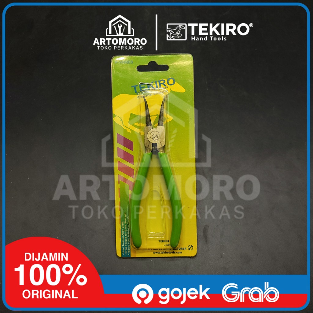 Jual Tang Snap Ring 5 inch External Straight Tekiro | Shopee Indonesia