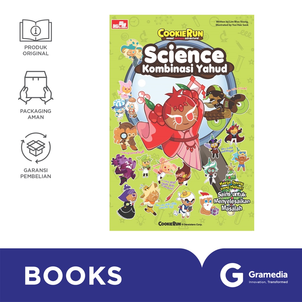 Jual Cookie Run Sweet Escape Adventure - Science Kombinasi Yahud (LIM ...