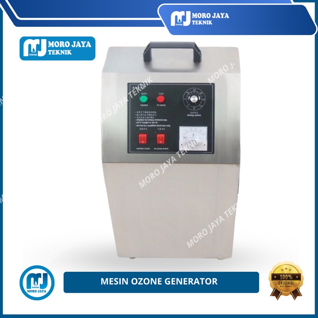 Jual Mesin Ozone Generator 5gram (O3) Ozon Generator 5 Gram Air Cooling | Shopee Indonesia