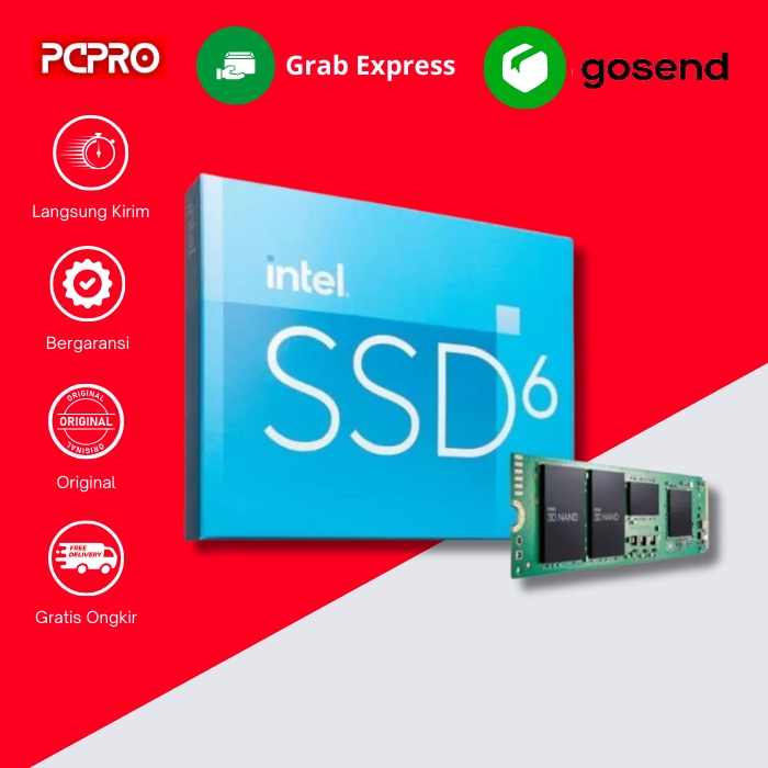 Jual SSD Intel 1TB NVME 2280 SSD 512GB M.2 SSD 256GB + 16GB SSD NVME ...