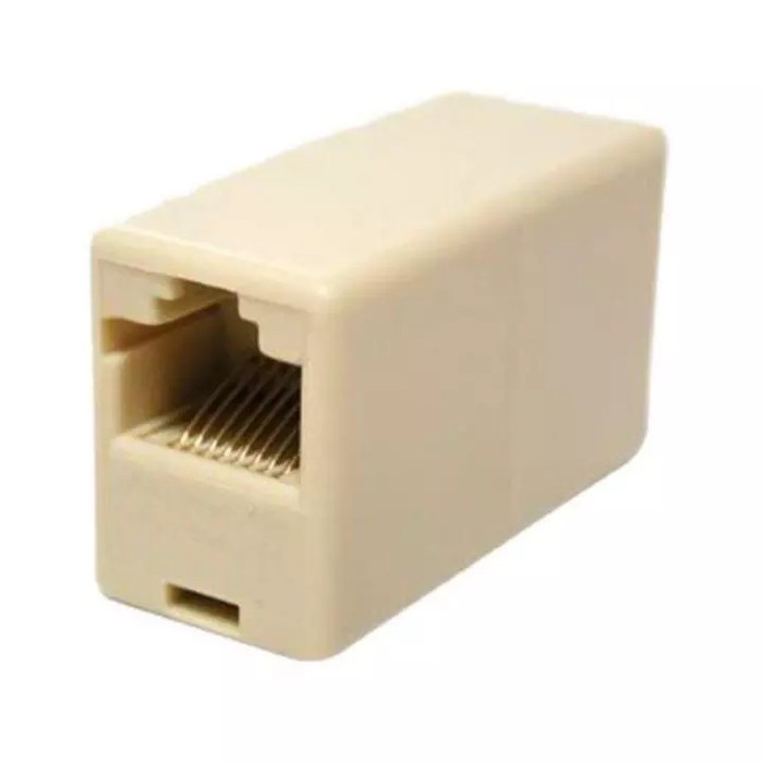 Jual Barel RJ45 Coupler Female to Female UTP LAN Ethernet Barrel ...