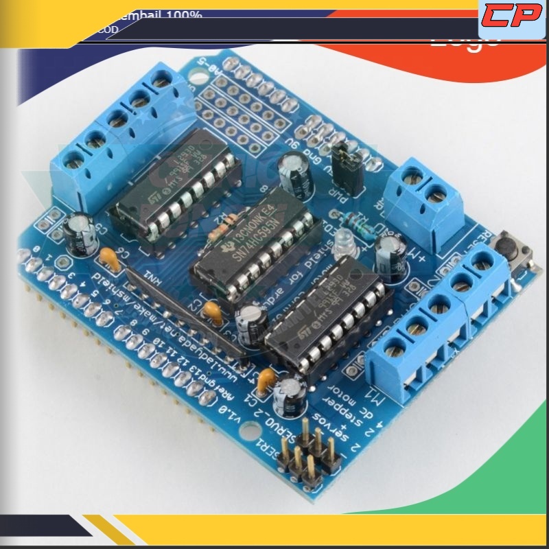 Jual Motor Driver Shield L293D For arduino | Shopee Indonesia