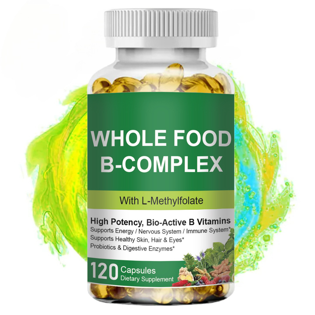 Jual Vitamin B Complex Capsules B1, B2, B3, B5, B6, B7, B9, B12 for ...