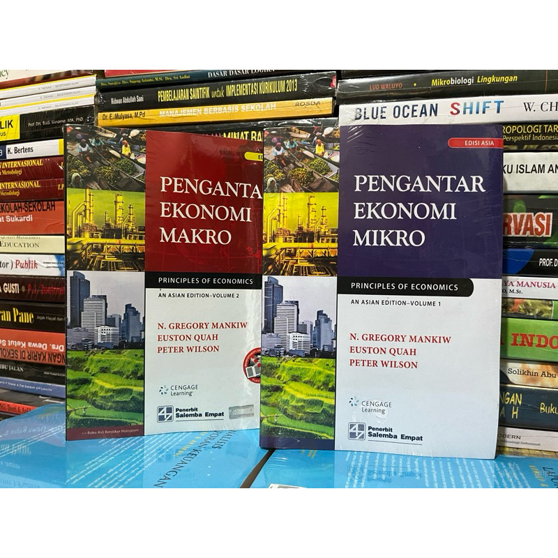 Jual Buku Buku Pengantar Ekonomi Mikro & Ekonomi Makro Edisi Asia - N. Gregory Mankiw | Shopee ...
