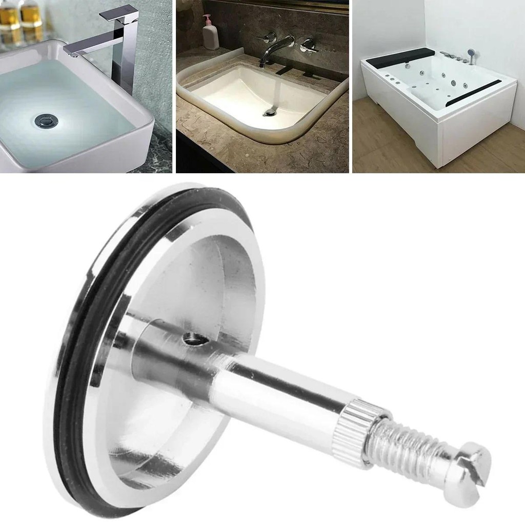 Jual 43mm Brass Bathtub Plug Drain Plug Valve Bathtub Drain Pop-Up ...