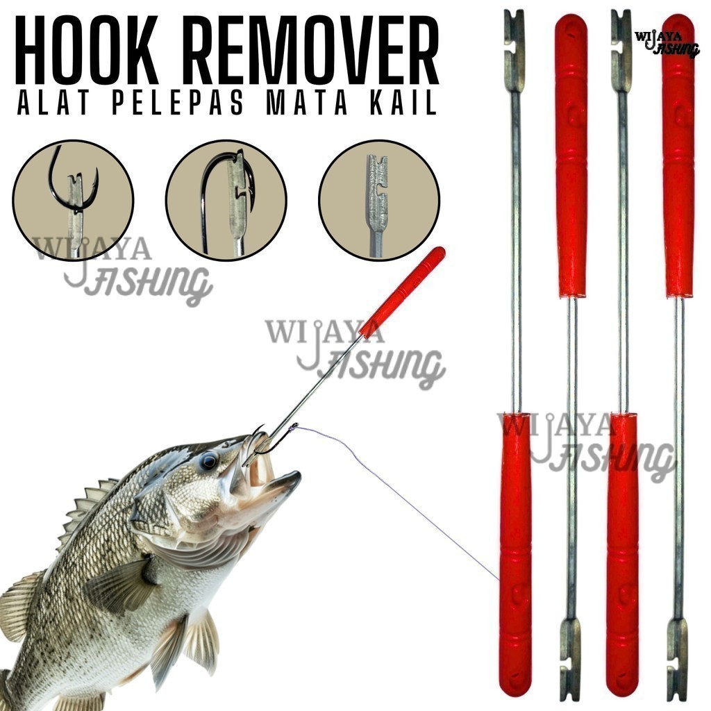 Jual Alat Pelepas Mata Kail Pancing pada Mulut Ikan Hook Remover ...