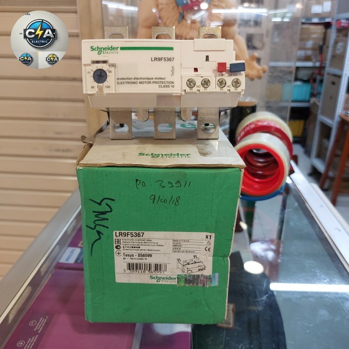 Jual SCHNEIDER LR9F5367 Thermal OVERLOAD RELAY SCHNEIDER LR9F5367 60A ...