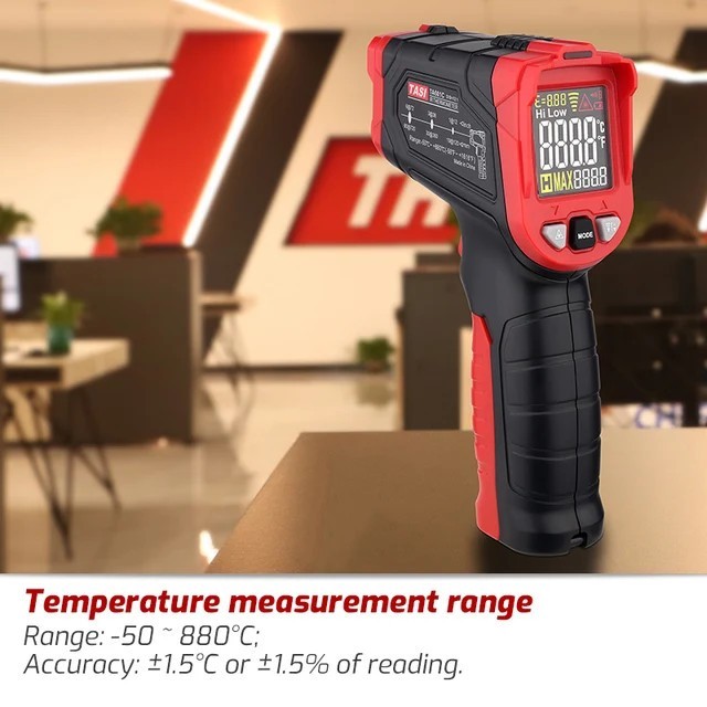 Jual Infrared Thermometer TASI A601C Gun 880c Termometer TA-601C Termogun | Shopee Indonesia