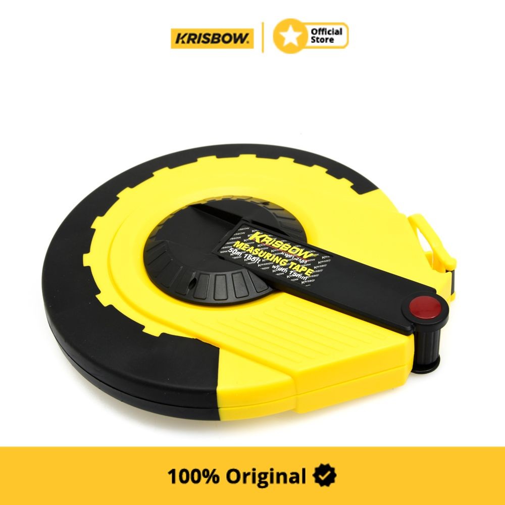 Jual Krisbow Measuring Tape Meteran Fiberglass 50M Lrmtf5 | Shopee ...