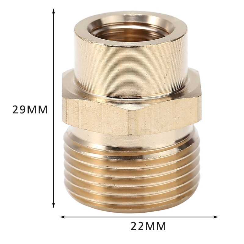 Jual For High Pressure Water Tools Brass Gasket Adapter Foam Coupler ...