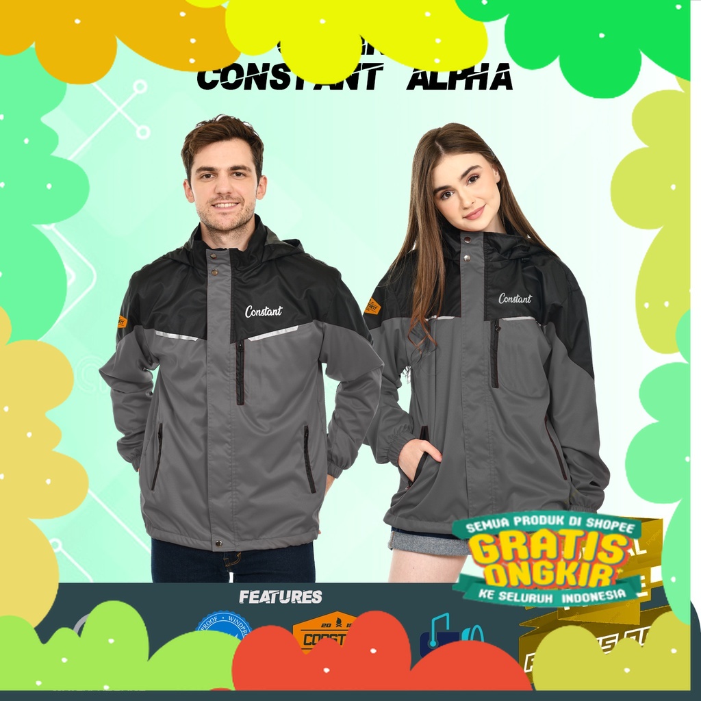 Jual Jaket Motor Pria Bahan Waterproof Tahan Angin Anti Angin Cocok ...
