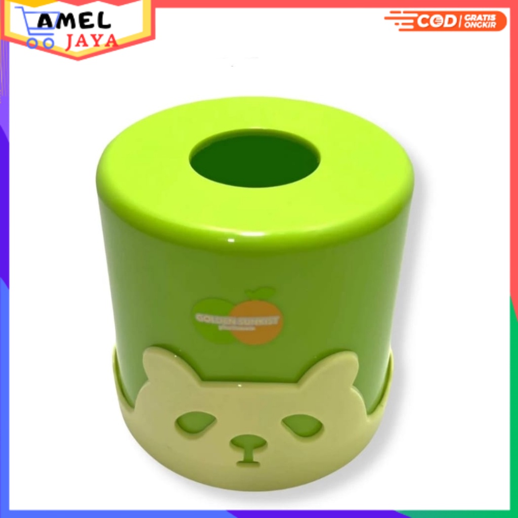 Jual Tempat Tisu Tissue Gulung Panda Bulat Sunkist | Shopee Indonesia