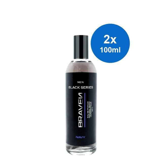 Jual Braven Black Series EDP Parfum Navy 100ml x 2 | Shopee Indonesia