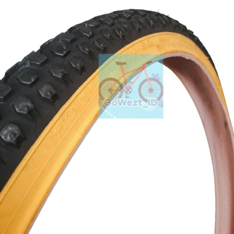 Jual Ban Luar Sepeda SWALLOW Ukuran 26 x 1.75 Deli Tire MTB Mini Gunung Hitam Coklat | High ...