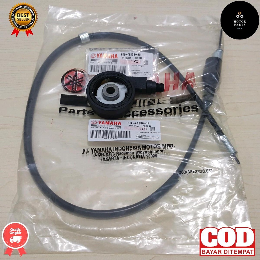 Jual Yamaha Mio Kabel + Gearbox Speedometer 5TL Motor | Shopee Indonesia