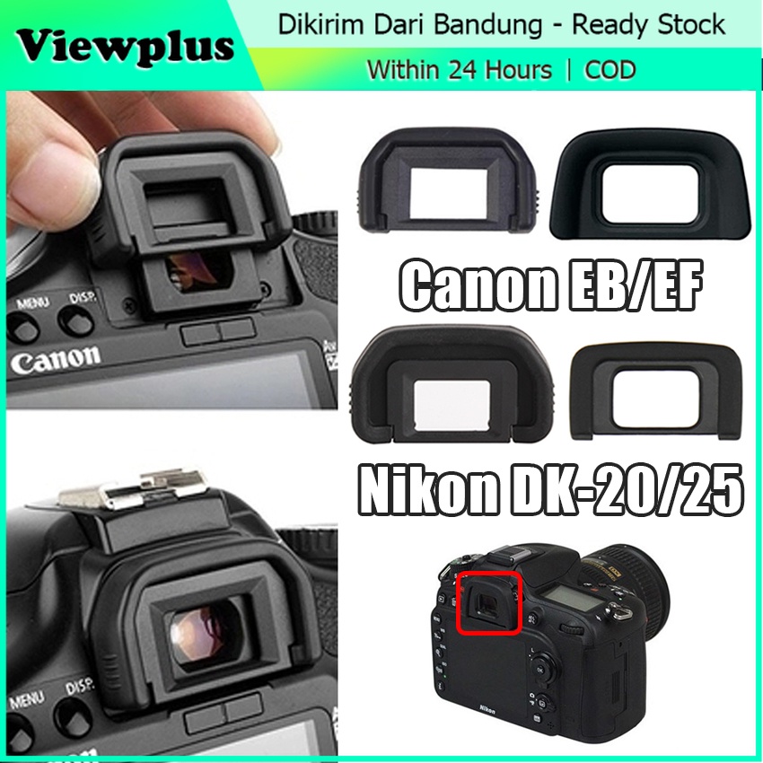 Jual Eyecup Canon Nikon EF/EB/DK-2/DK25 Karet Viewfinder Eyepiece canon D7100 D7000 D90 D80 ...