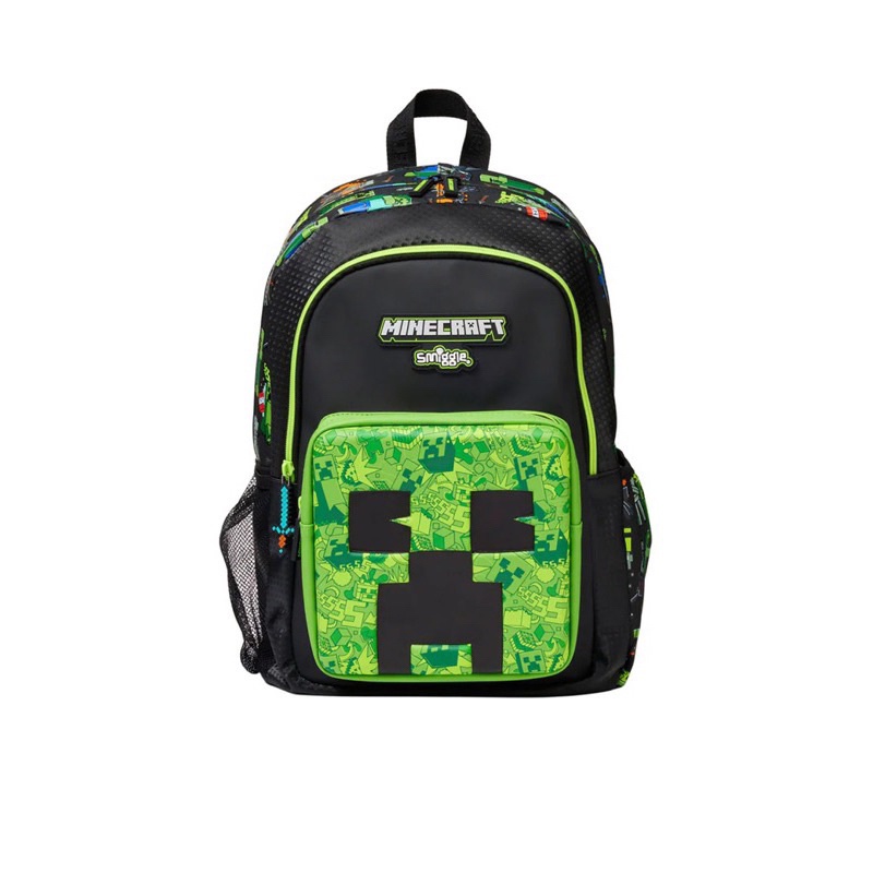 Jual Smiggle Minecraft Classic Backpack LIMITED EDITION | Shopee Indonesia