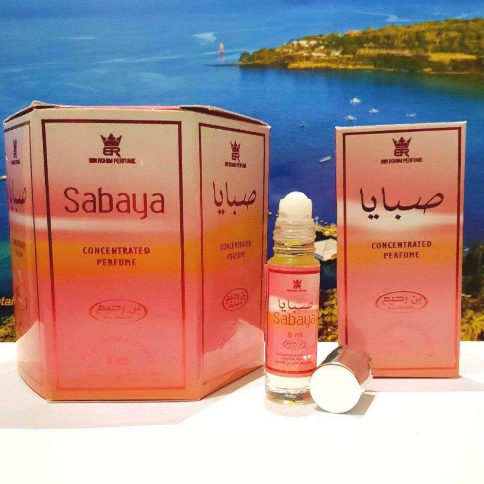 Jual Parfum SABAYA Perbox 6 Pcs Bin Rohim Roll On Kemasan 6ml Non Alkohol | Shopee Indonesia