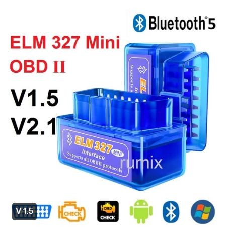Jual ELM327 Mini OBD OBD2 Bluetooth Alat Wireless Car Scanner V1.5 | Shopee Indonesia