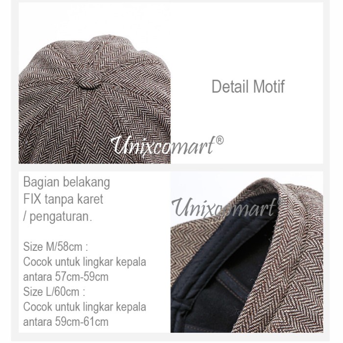 Jual best -Topi Baret DEAN Jamont Style Newsboy Flat Beret Hat Pelukis ...
