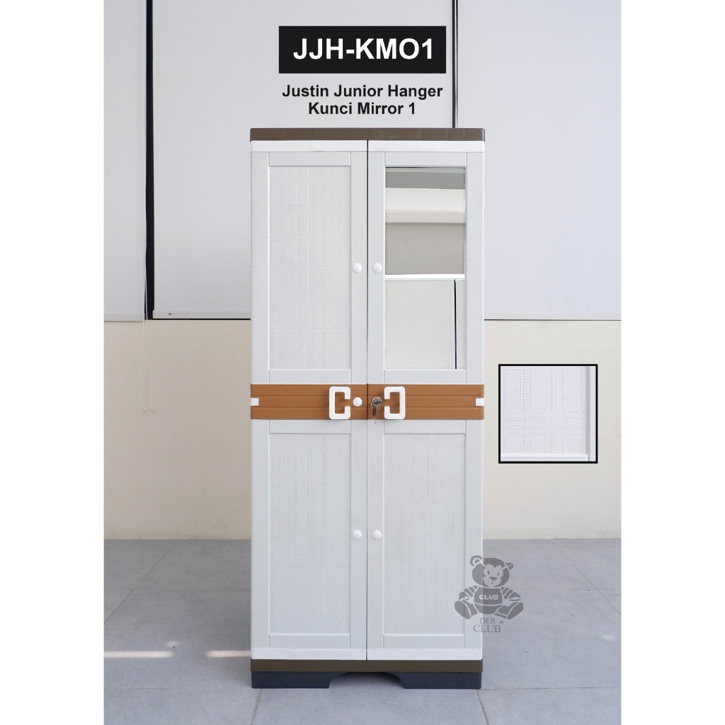 Jual CLUB - JJH KMO1 (KUNCI + KACA / RAK + HANGER) | Justin Junior Grand Compact Kunci Mirror 1 ...