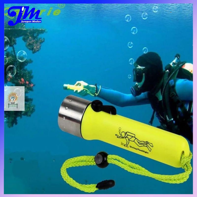 Jual Senter Selam Light Diving Anti Air Senter Bawah Air Senter Penyelam Diving | Shopee Indonesia