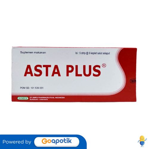 Jual Asta Plus Box 30 Kaplet | Shopee Indonesia