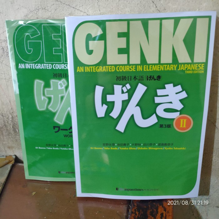 Jual GENKI II 3rd Third edition workbook and Textbook | Shopee Indonesia