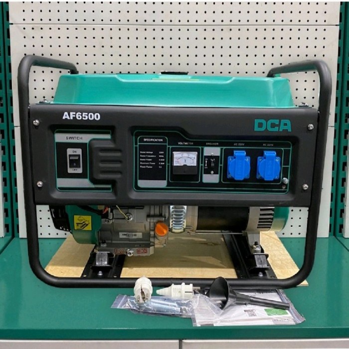 Jual DCA Generator AF6500 4 Tak Genset 5000 Watt Bensin | Shopee Indonesia