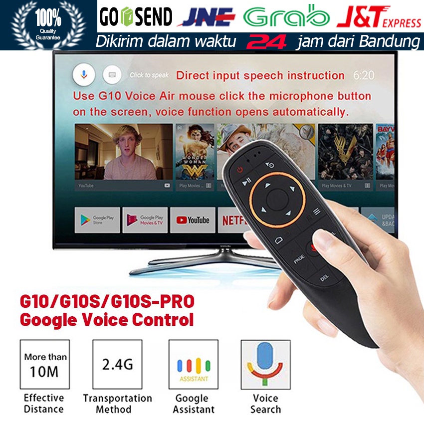 Jual Remote Android TV Box / Sensor Gerak Pointer Mouse / Google Voice ...