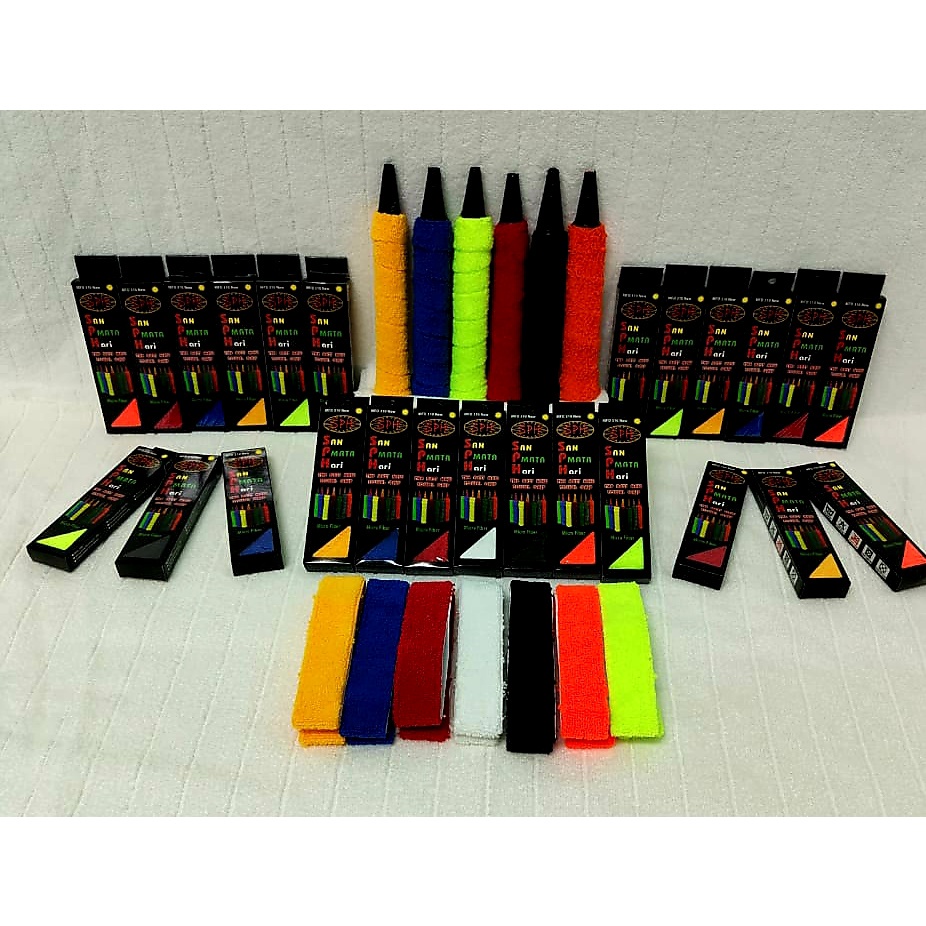 Jual Grip Raket Badminton Handuk Kain Kotak SPH | Shopee Indonesia